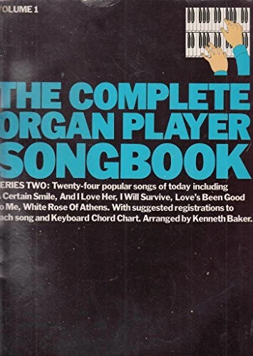 THE COMPLETE ORGAN player songbook: Series 2 £4.49 - PicClick UK