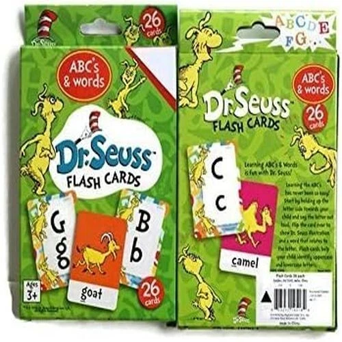 DR. SEUSS FLASH Cards - ABC's & Words by Dr. Seuss £11.44 - PicClick UK