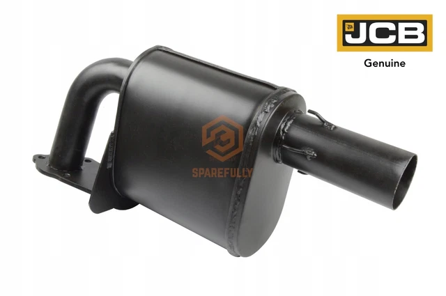 JCB GENUINE BACKHOE Exhaust Silencer Jcb 3Cx 4Cx 128/H2997 128/C2478 £ ...