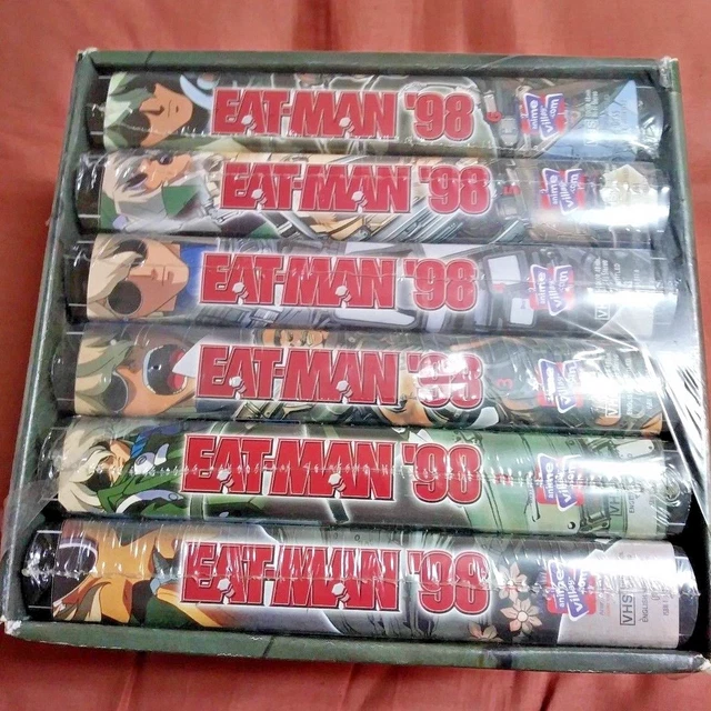 EAT-MAN 98 - Collector's Boxed Set VHS, 2000, 6-Tape Set SEALED Brand ...