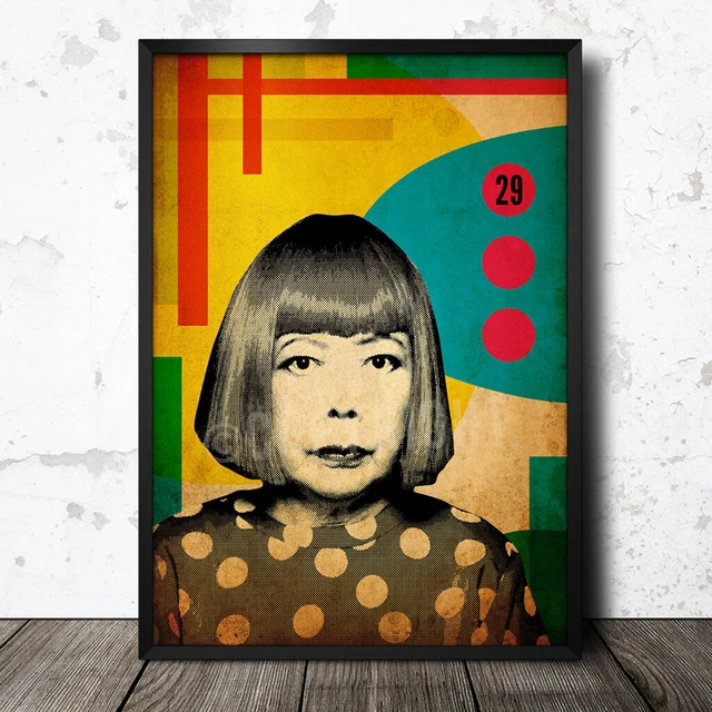 AFFICHE POP ART Yayoi Kusama artiste Ai Weiwei Andy Warhol Takashi ...