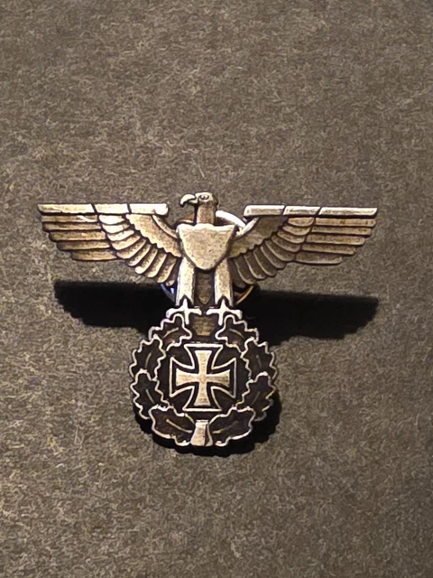 GERMAN WW2 EAGLE Pin in Gold or Antique Silver £22.32 - PicClick UK
