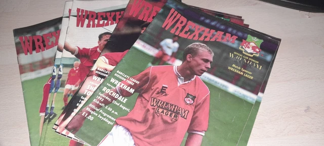 WREXHAM V CHESTERFIELD programme Barclays Division Three 28 December ...
