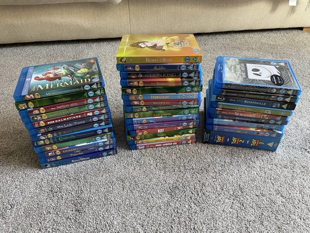 DISNEY BLU-RAY BUNDLE 38 Film Collection | Hercules, Lion King, Aladdin ...