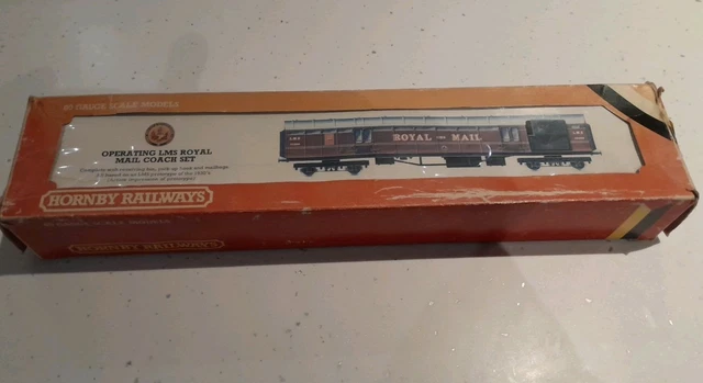 HORNBY LMS ROYAL Mail Coach Model Railway 00 Gauge R.413 £14.01 ...