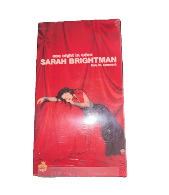 SARAH BRIGHTMAN LIVE In Concert “One Night In Eden” VHS Tape, 1999 £8. ...