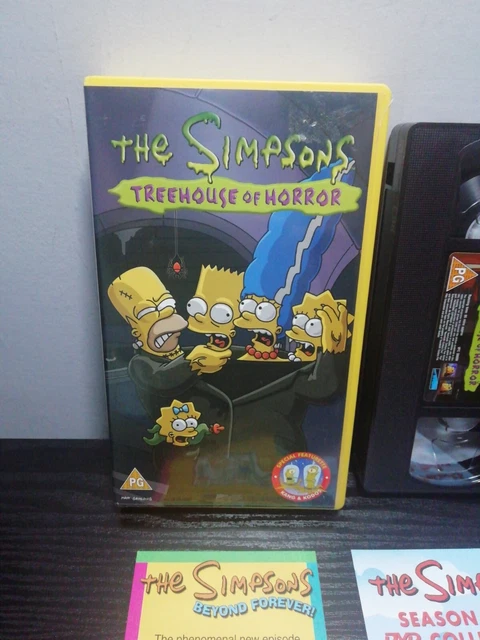 LEAFLETS - THE Simpsons - VHS Video Tape PAL UK - Treehouse Of Horror ...