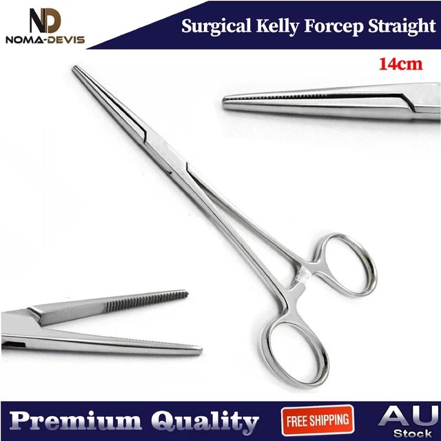 DENTAL SURGICAL KELLY Locking Hemostatic Artery Forceps Needle Holder 14cm NEW $5.80 - PicClick AU