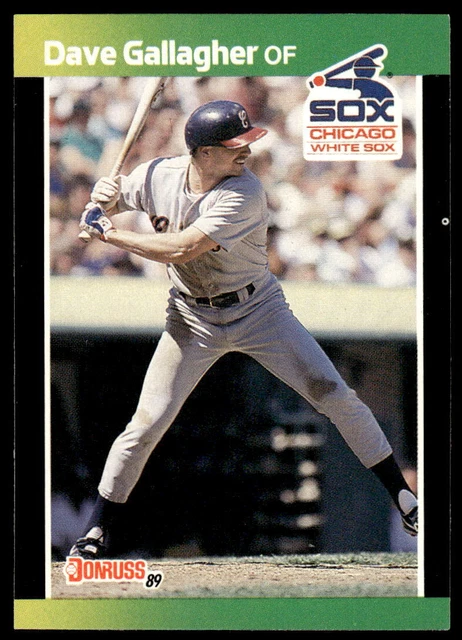 1989 DONRUSS BASEBALL'S Best #67 Dave Gallagher Chicago White Sox EUR 1 ...