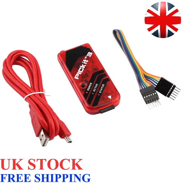 Pickit3 Microchip Original Mplab Pickit3 Pic In Circuit Debugger Programmer Uk £2659 Picclick Uk