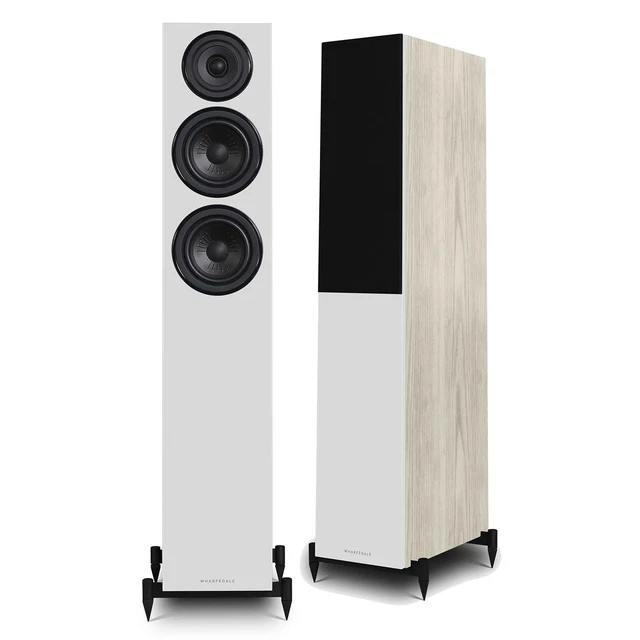 WHARFEDALE DIAMOND 12.3 Floorstanding Speakers Hi-Fi Light Wood - OPEN ...