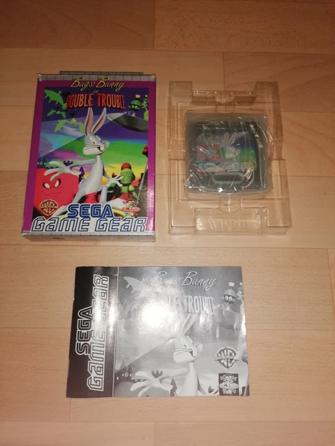 JEU SEGA GAME gear bugs bunny double trouble complet TBE rare EUR 199 ...