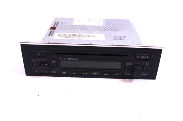 GRUNDIG AUTORADIO AUDI Concert orig. A4 B6 8E Radio + Code 8E0035186 *CD defekt EUR 49,95 ...