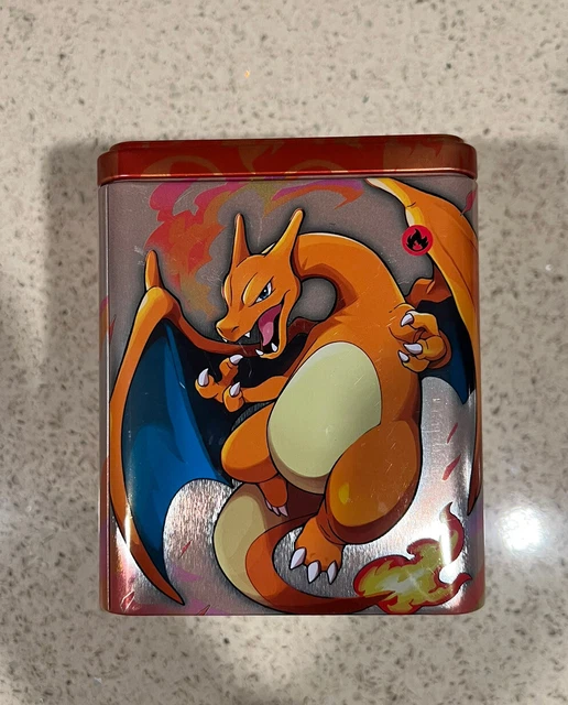 POKÉMON TCG: FIRE Charizard Stacking Collectors Tin *EMPTY* $15.00 ...