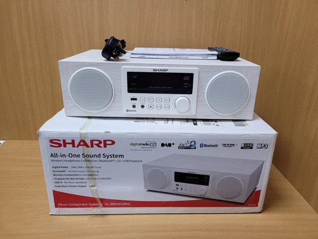 SHARP ALL IN ONE SYSTEM SOUND XL BB20D RO 021600145614 lk £74.99 ...