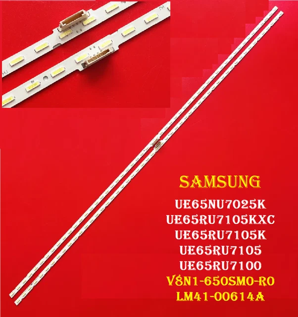 NEW FULL SET Original BACKLIGHT STRIP SAMSUNG UE65NU7100 UE65NU7020 ...