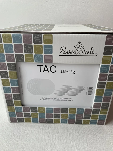 ROSENTHAL STUDIO LINE Kaffeeset 18-tlg. TAC Gropius weiß EUR 280,00 - PicClick DE