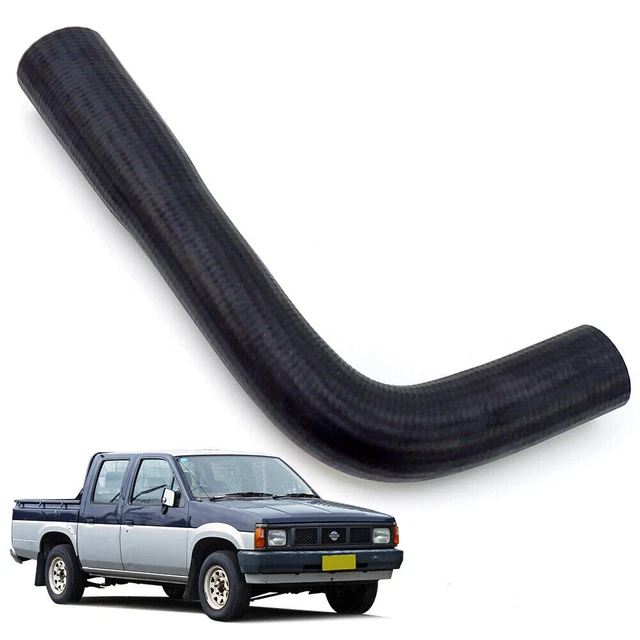 LOWER PIPE RUBBER Hose Radiator Black For Nissan Big-m Td D22 Pickup ...