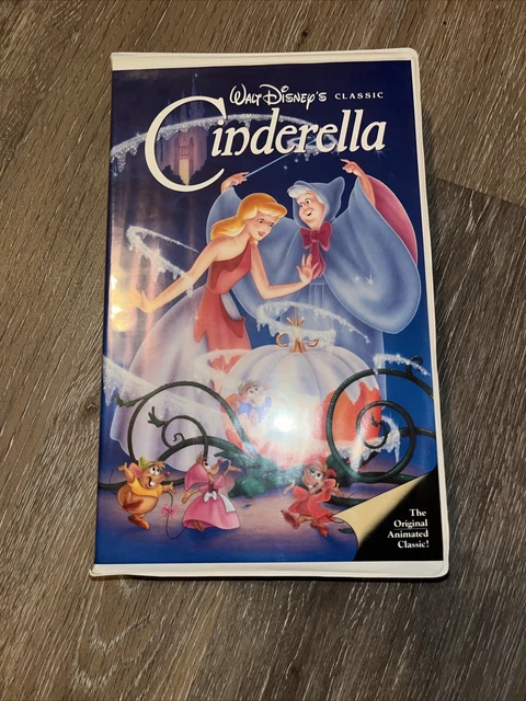 CINDERELLA WALT DISNEY VHS Black Diamond Classic 1988 Film #410 EUR 9 ...
