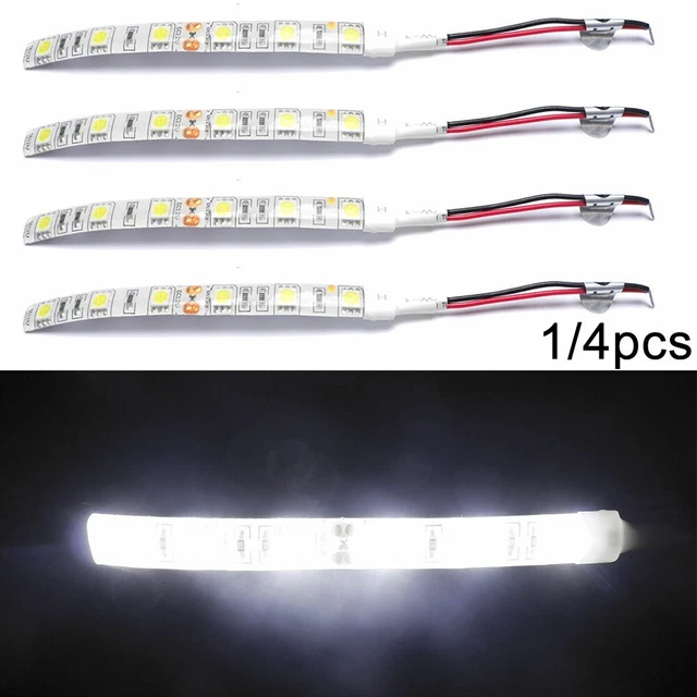 ENERGY SAVING COOL White LED Strip Light Waterproof Double Sided ...