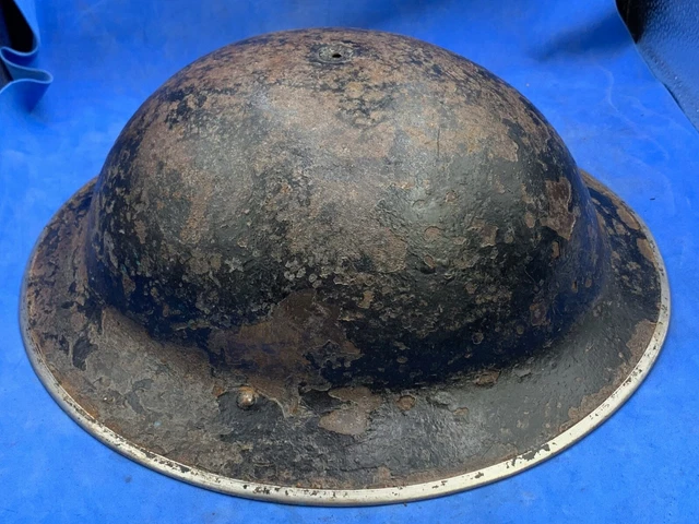 ORIGINAL WW2 BRITISH Army Combat Helmet Mk2 Brodie £38.00 - PicClick UK