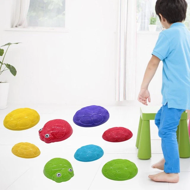 LOT DE 6 Balance Stepping Turtle Jumping Sensory Toy Coordination ...