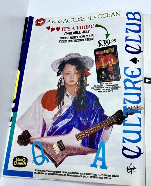 RARE COUNTDOWN MAGAZINE JULY 1984 Michael Jackson Cover INXS Madonna ...