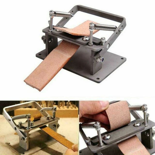 LEATHER THINNING SKIVING Machine Hand Leather Scraper Leathercraft DIY ...