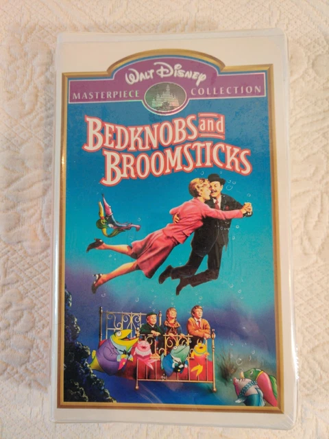 WALT DISNEY MASTERPIECE Collection Bedknobs & Broomsticks (VHS, 1997) Clamshell £21.69 - PicClick UK