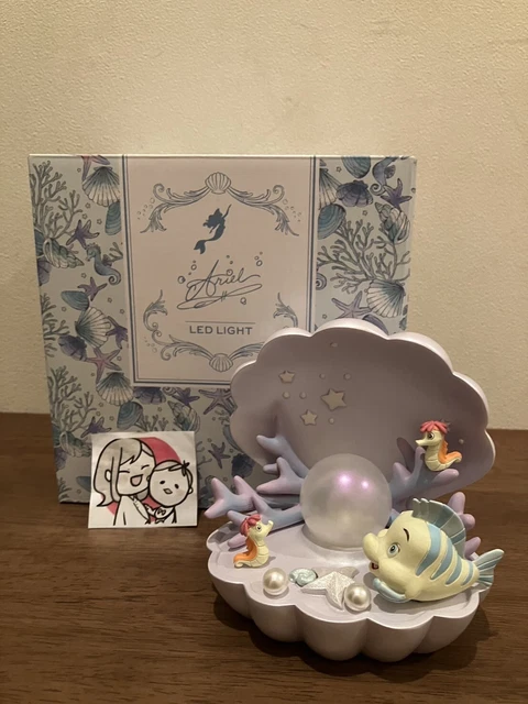 DISNEY STORE LITTLE Mermaid Flounder LED Light Figure Feeling Like ...