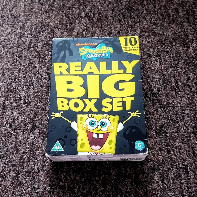 SPONGEBOB SQUAREPANTS- REALLY Big Box Set (10 DVD Set £12.15 - PicClick UK