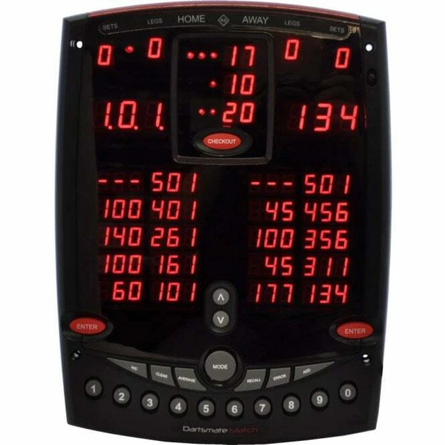 DARTSMATE MATCH ELECTRONIC Darts Scoring System Scoreboard Keyglory DARTSMATE MATCH ELECTRONIC Darts Scoring System Scoreboard Keyglory