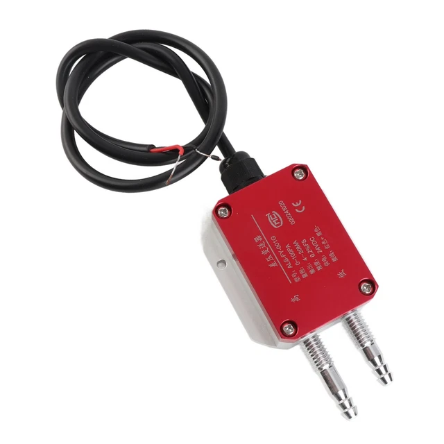 WIND PRESSURE TRANSMITTER Red Micro Differential Sensor For Boiler Coal ...