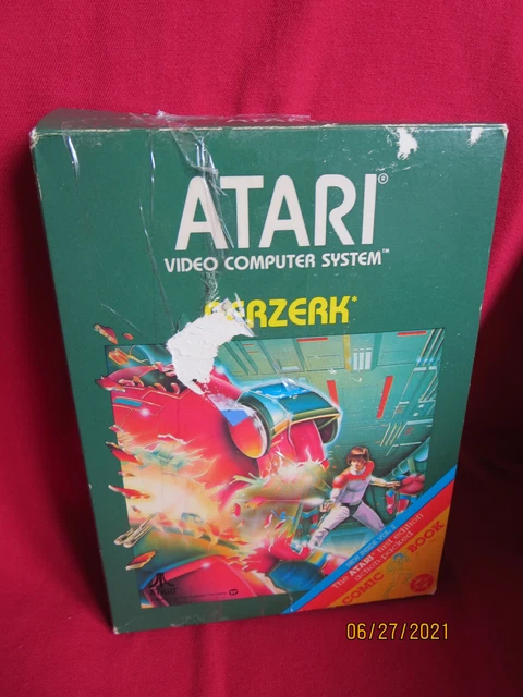 ATARI 2600 BERZERK CX2650 CIB 1982 $62.99 - PicClick CA