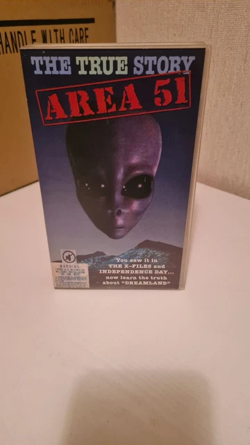 THE TRUE STORY - Area 51 - VHS Video Tape DD Video £9.99 - PicClick UK