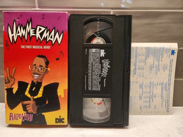 HAMMERMAN RAPOLEON VHS 1991 The First Musical Hero TESTED MC Hammer ...