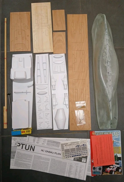 GRAUPNER 2144 MOTORFRACHTSCHIFF Neptun NEU/OVP Rumpf GFK EUR 222,50 ...