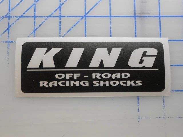 KING SHOCKS DECAL Sticker 5.5" 7.5" 11" Coilover Baja Prerunner Lift ...
