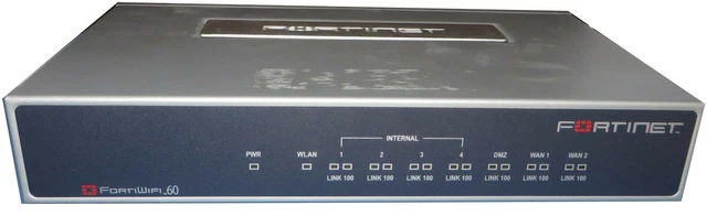 FORTINET FORTIGATE, FORTIWIFI FWF60 60 WLAN Router Firewall Vpn anti ...