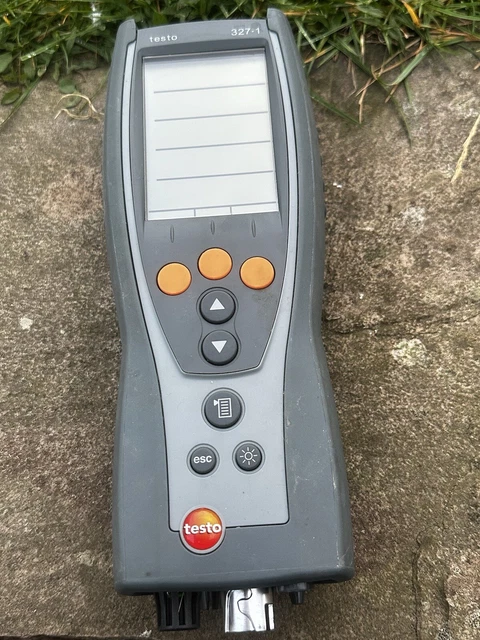 TESTO 327-1 FLUE gas analyser Unit Only Available Worldwide $72.12 ...