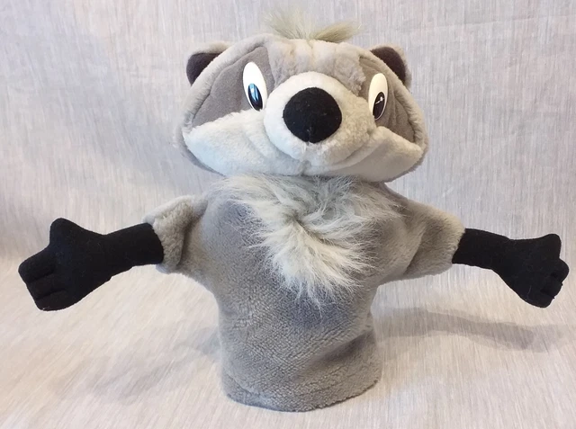 MEEKO RACCOON WALT Disney Mattel Pocahontas Hand Puppet Plush 8.5 ...