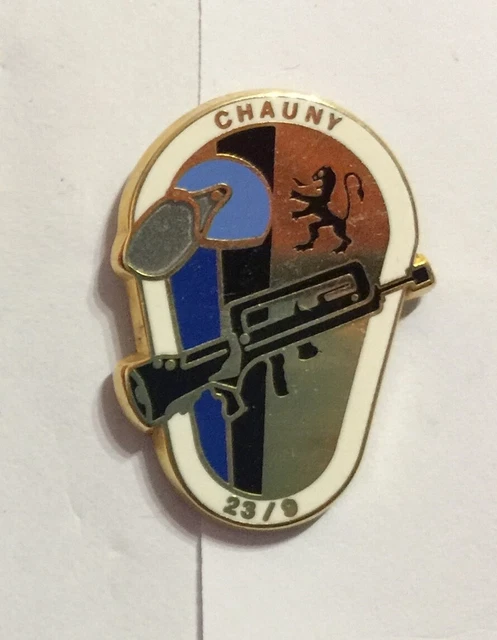 PIN'S LAPEL PIN Pins Embleme Armee Militaire Regiment Chauny Famas EUR ...