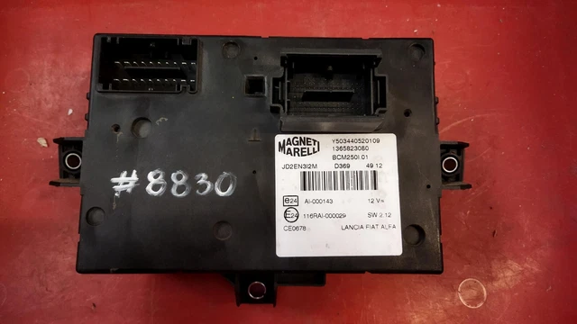 FIAT DUCATO BODY BSI module 1365823080 BCM250I.01 /FastCourier £221.74 ...