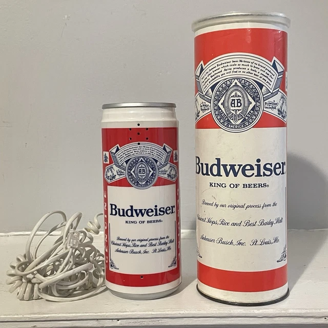 BUDWEISER BUD KING OF BEERS TALL CAN LAND LINE PHONE TELEPHONE 1980’s ...
