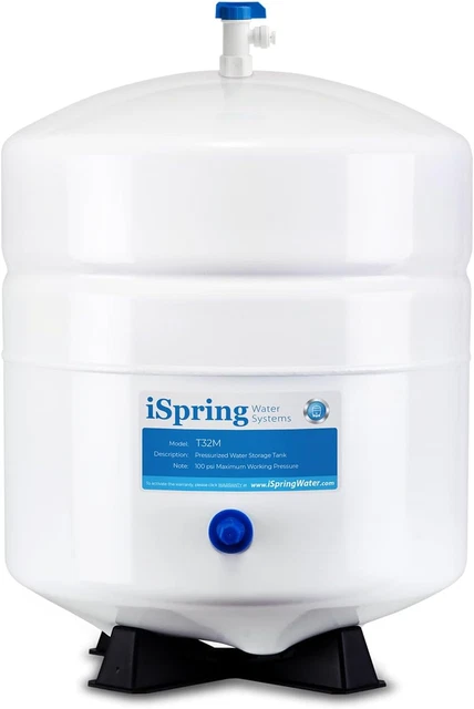 T32M PRESSURIZED WATER Storage Tank with Ball Valve for Reverse Osmosis ...