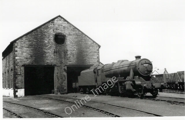 PHOTO 6X4 RAILWAY Steam Engine 48464 at Stranraer MPD / Shed c1950's £2 ...