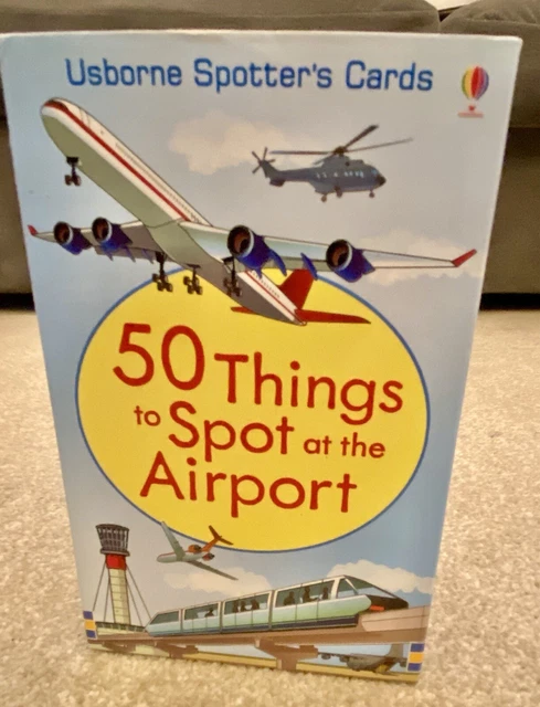 50 THINGS TO Spot at the Airport Cards EUR 6,98 - PicClick IT