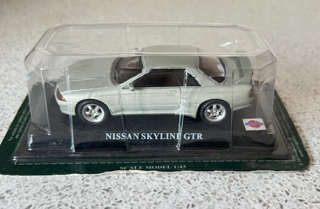 1:43 NISSAN SKYLINE GTR diecast Del Prado Ultimate Car Collection ...