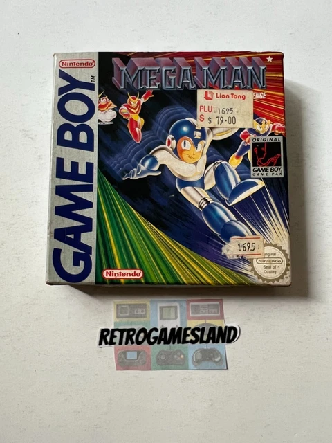 RARE !!! MEGAMAN - ASI Asian version - GAMEBOY GB Nintendo mega man EUR ...