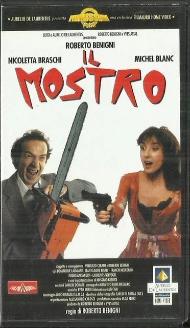VHS FILM: IL MOSTRO - Roberto Benigni Nicoletta Braschi (1994) EUR 3,99 ...